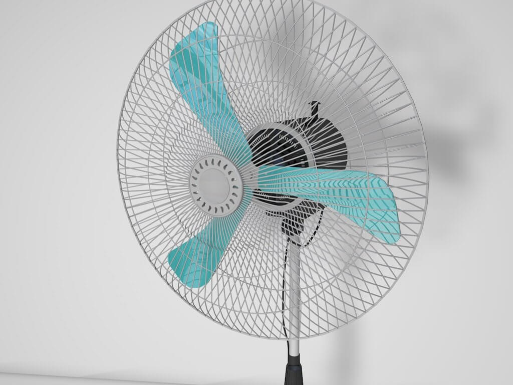 Floor Standing Fan - 3D Model by medox