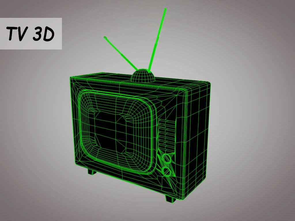 Television - 3D Model by medox