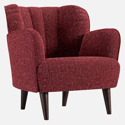 Kim Armchair by Bodema - 3D Model by Meert