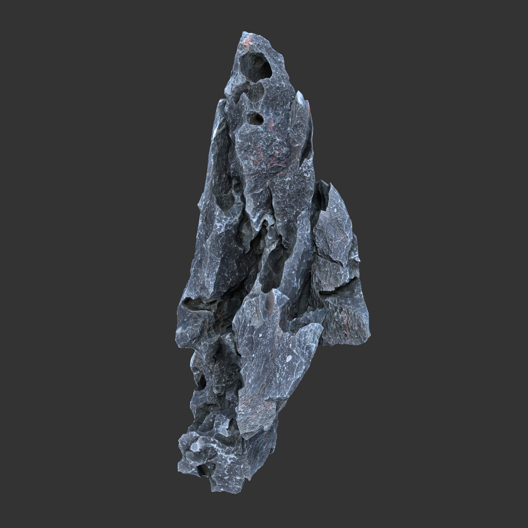 08 Low Poly Erosion Rocks - 231126 3D Model by mega3d