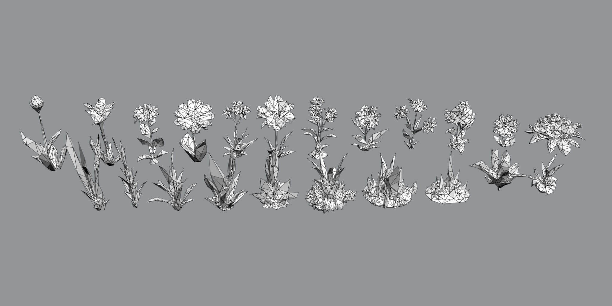 Nature Game Assets - Stylized 3D Model by mega3d