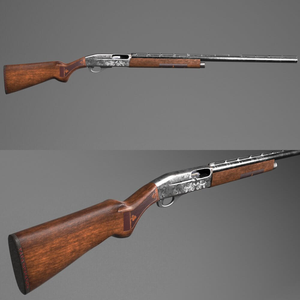 Remington 1100 - 3D Model by Mehran1369
