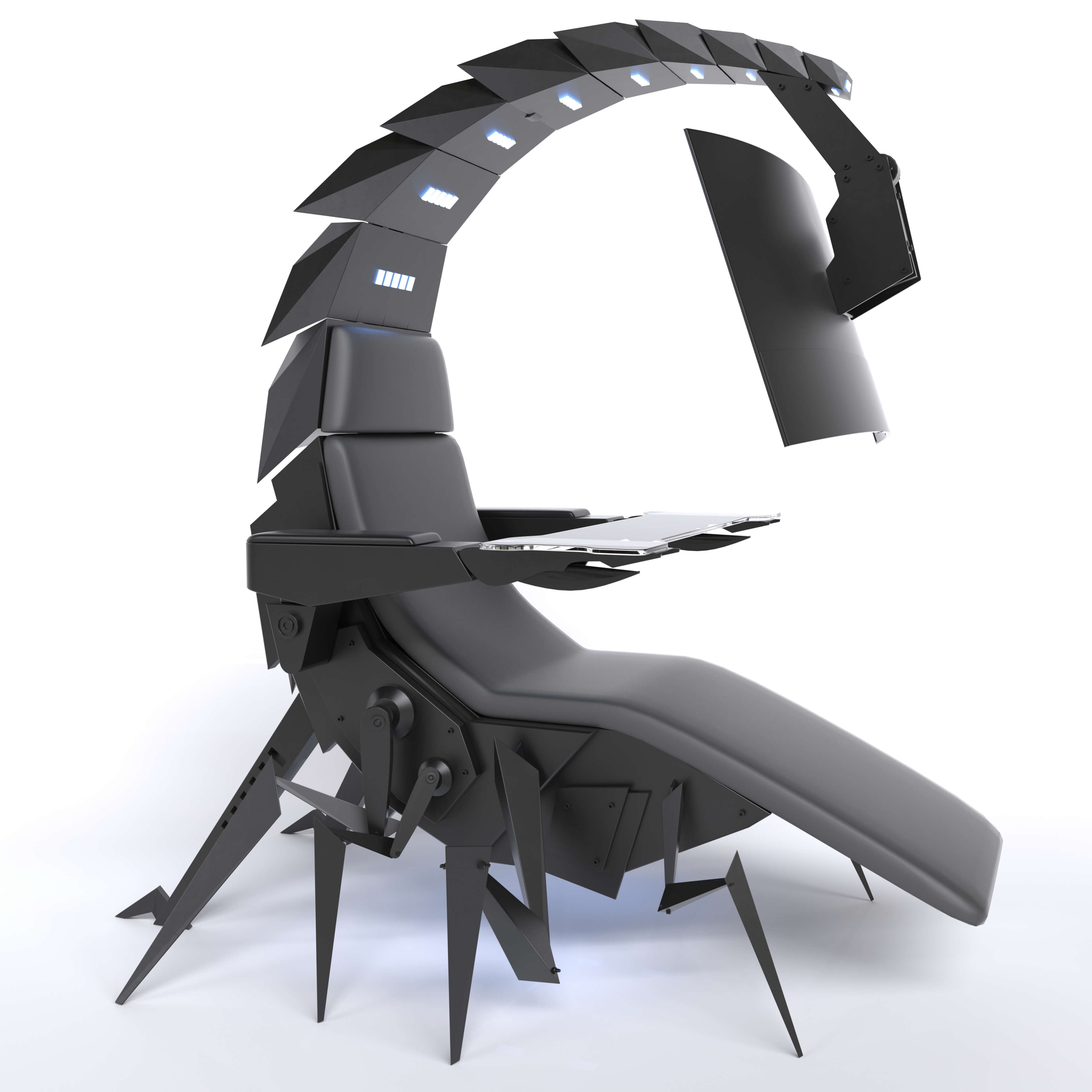 Gaming Seat Low Poly - 3D Model by Mehrdad002100