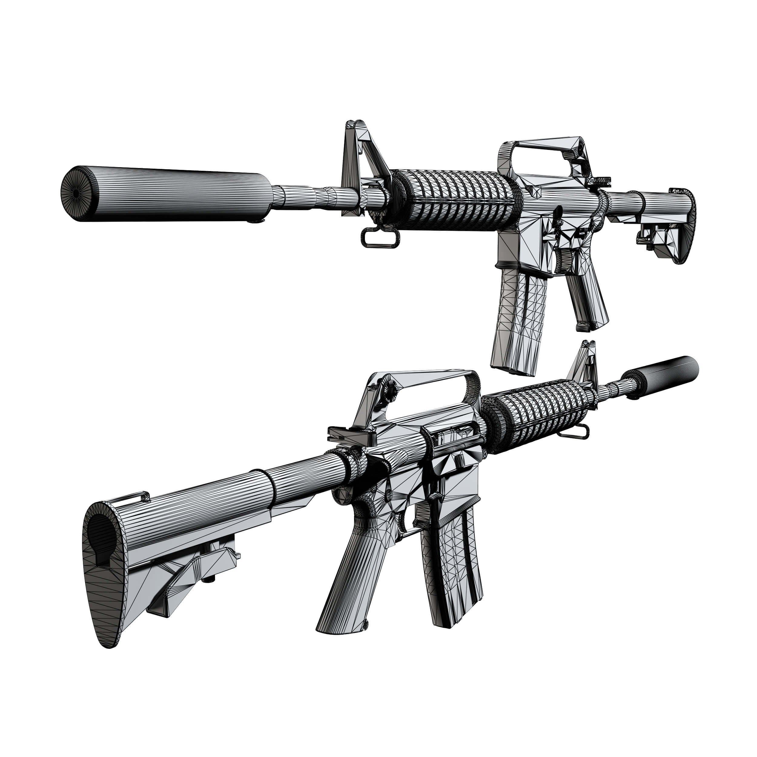 M4A1 Gun for Csgo 2 Workshope - 3D Model by Mehrdad002100