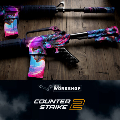 M4A1 Gun for Csgo 2 Workshope - 3D Model by Mehrdad002100