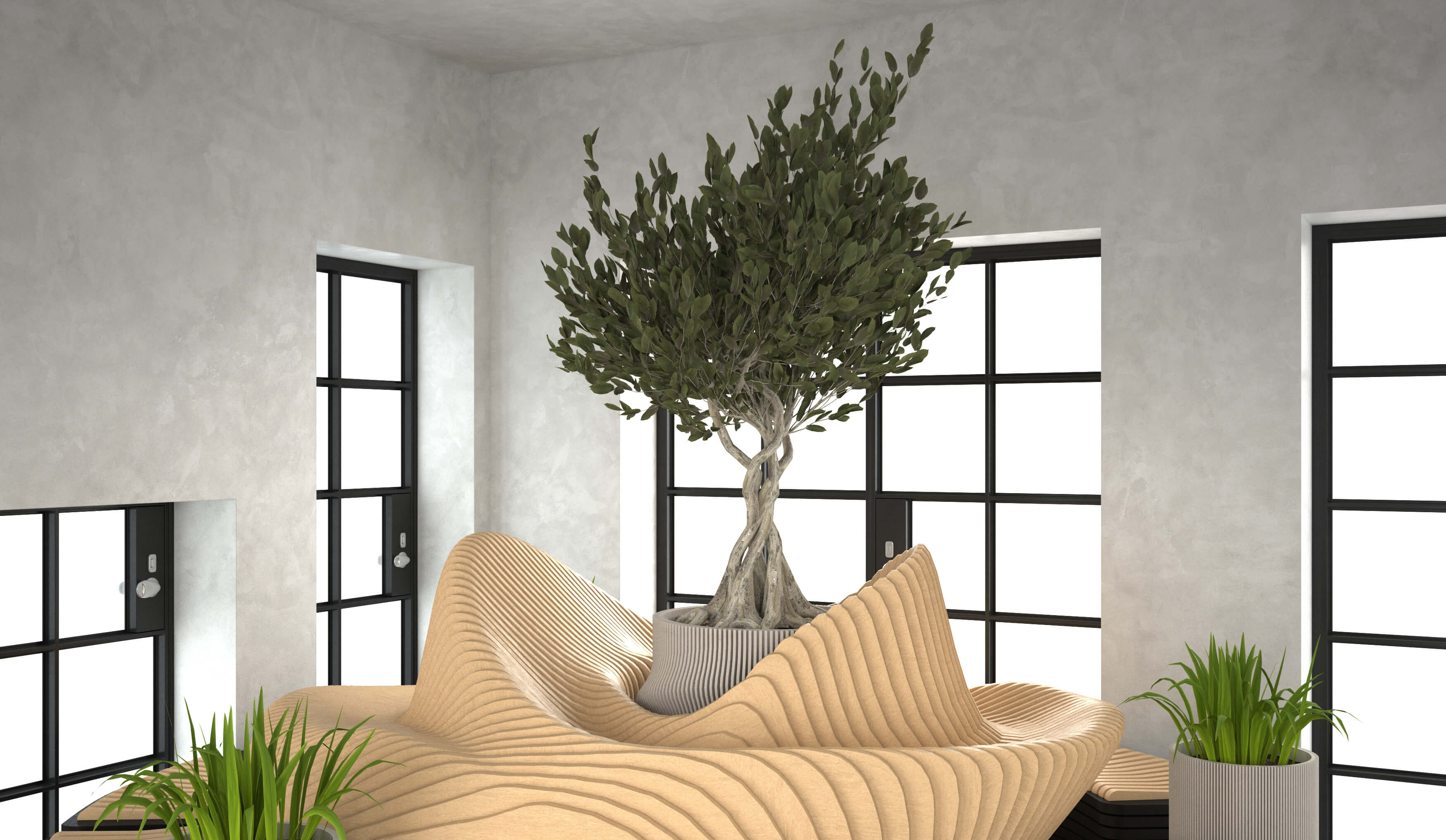 Parametric Recreation Area in The Shopping - 3D Model by Mehrdad002100
