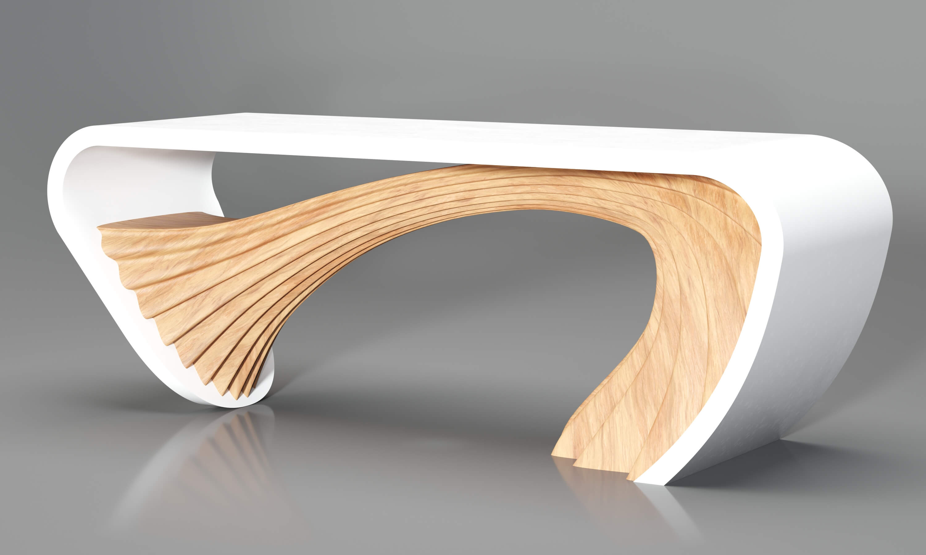 Parametric Wood Table - 3D Model by Mehrdad002100