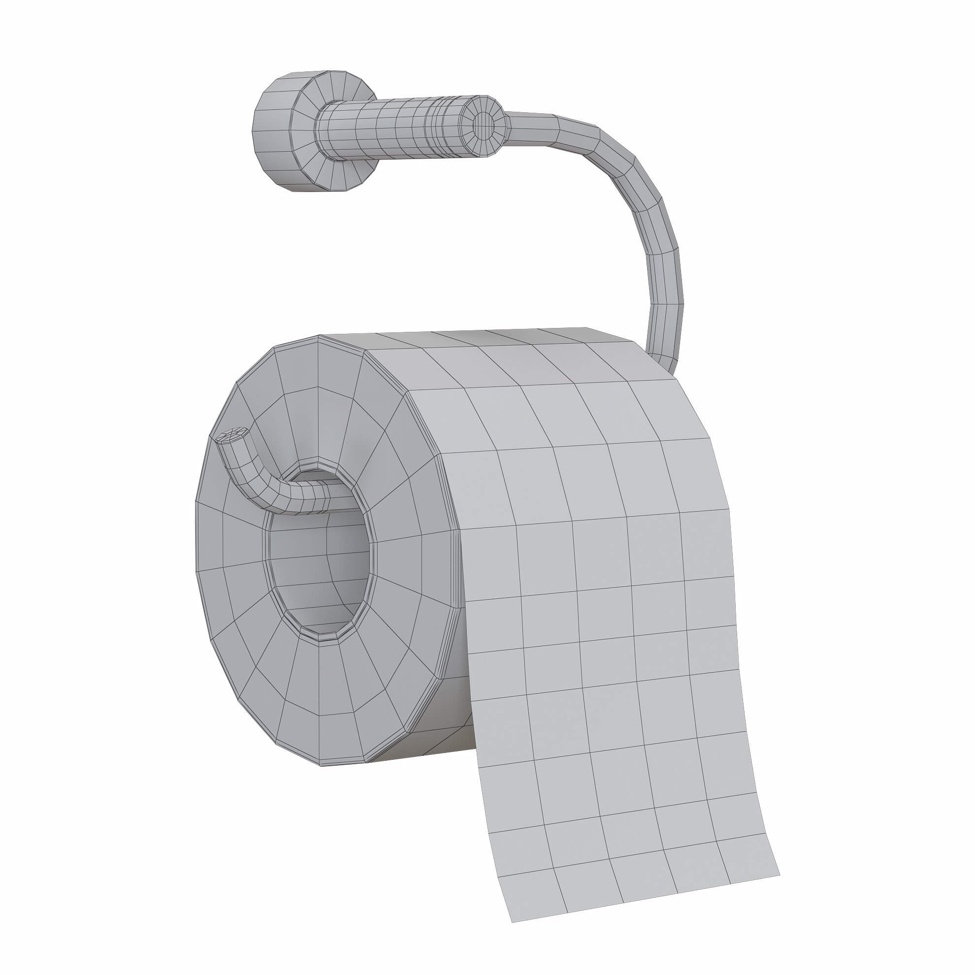 Toilet Paper - 3D Model by Mehroj3d