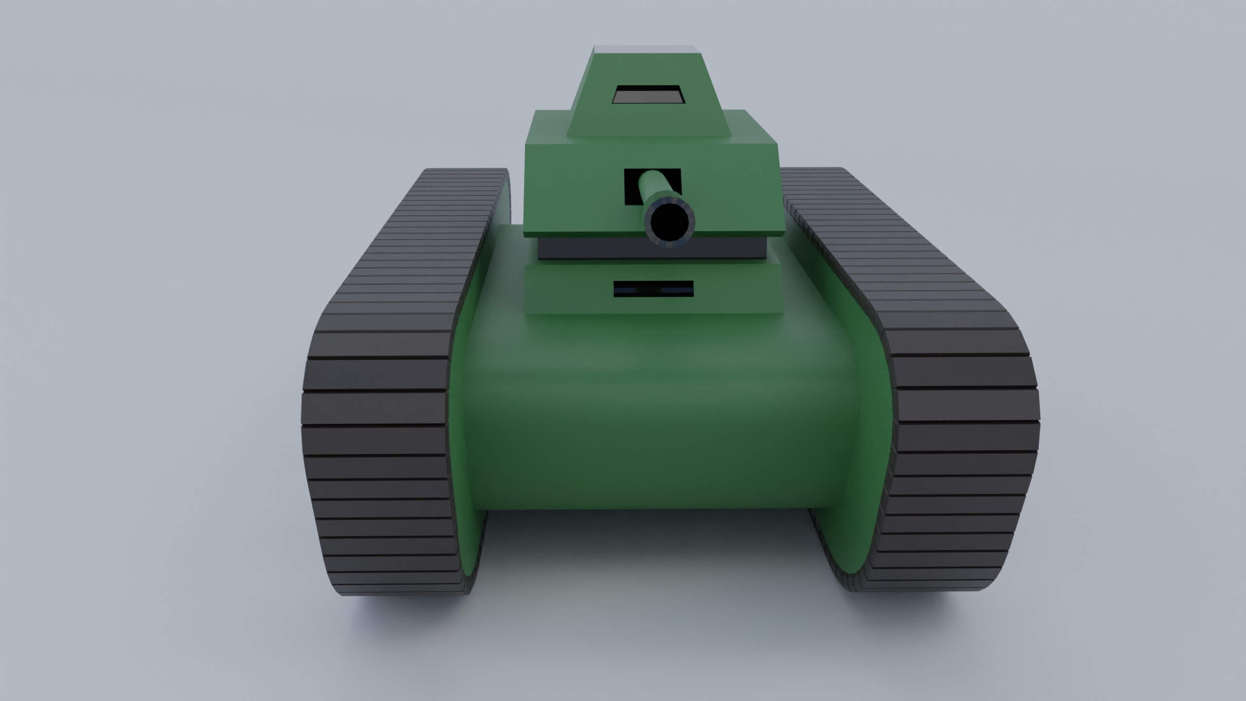 Low Poly Tank - 3D Model by Meigaluh