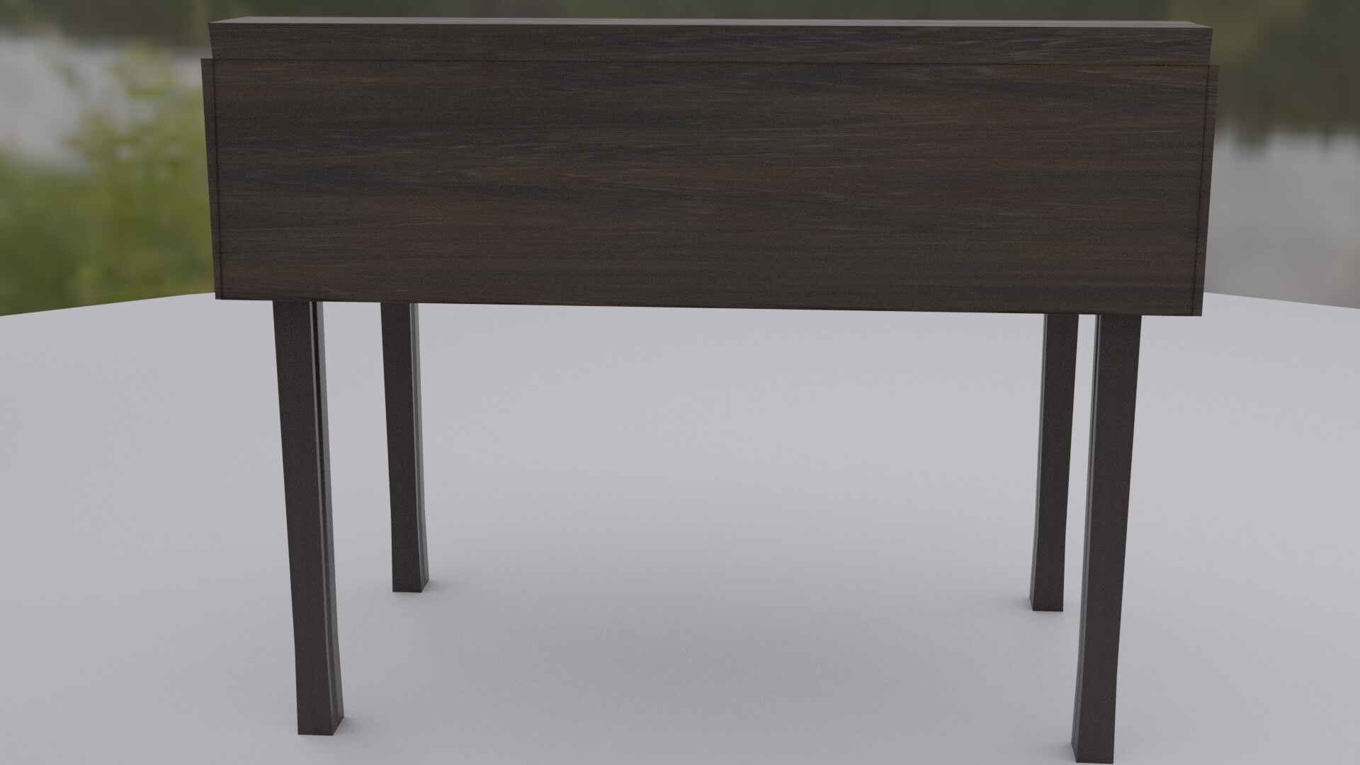 Old School Table - 3D Model by Meigaluh