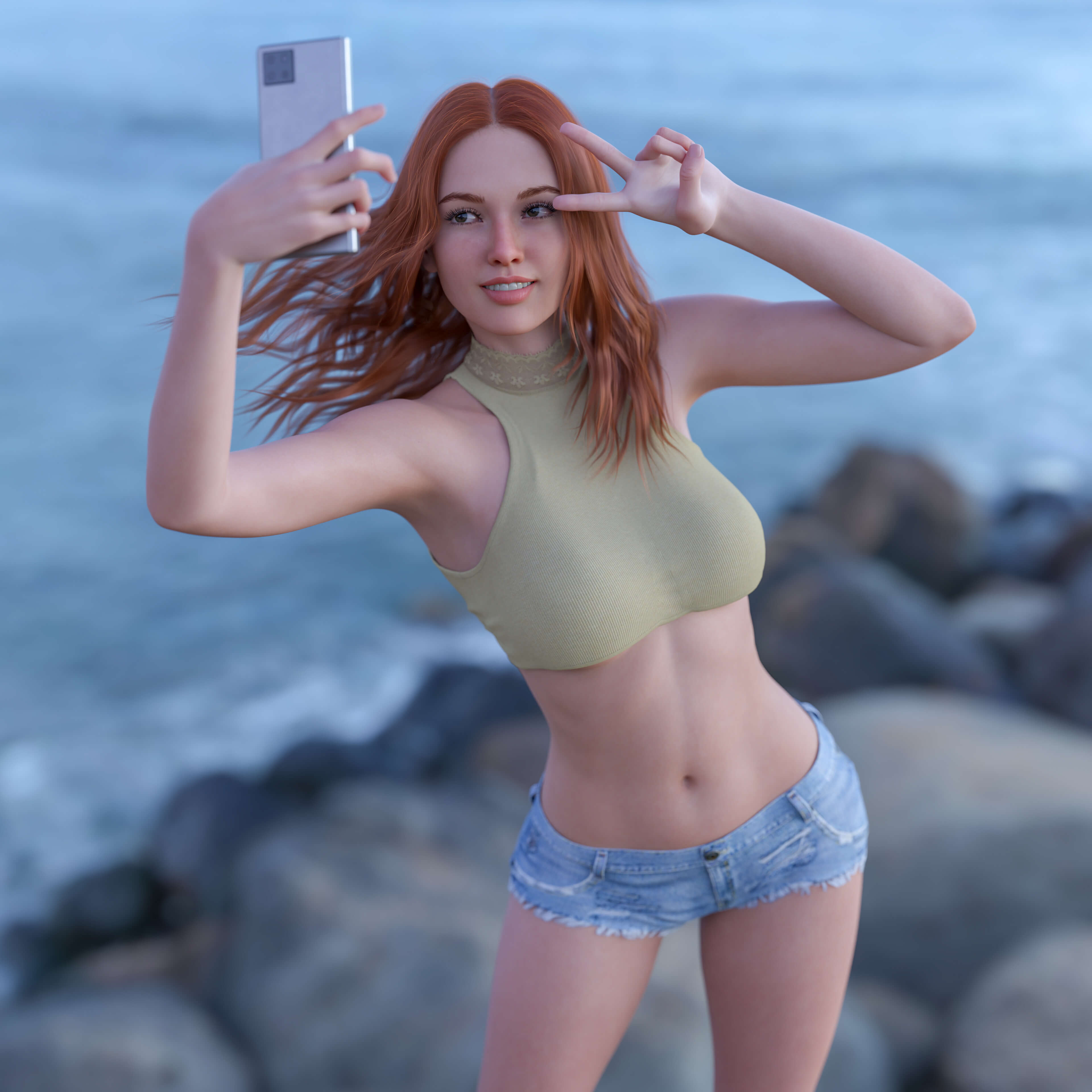 Kk Emily Character for Genesis 8,8.1 Female - Daz Content by melovephoto