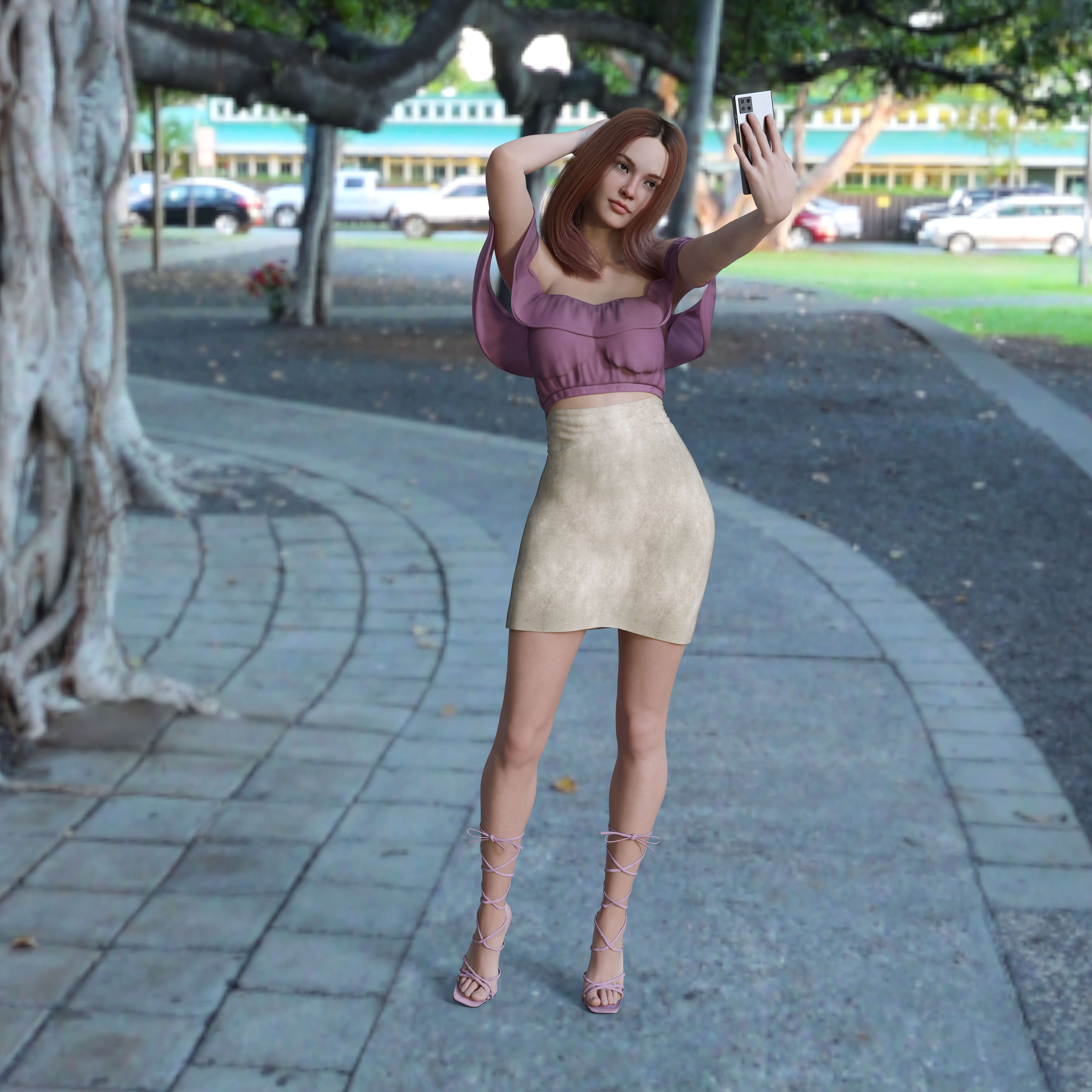 Kk Emily Character for Genesis 8,8.1 Female - Daz Content by melovephoto