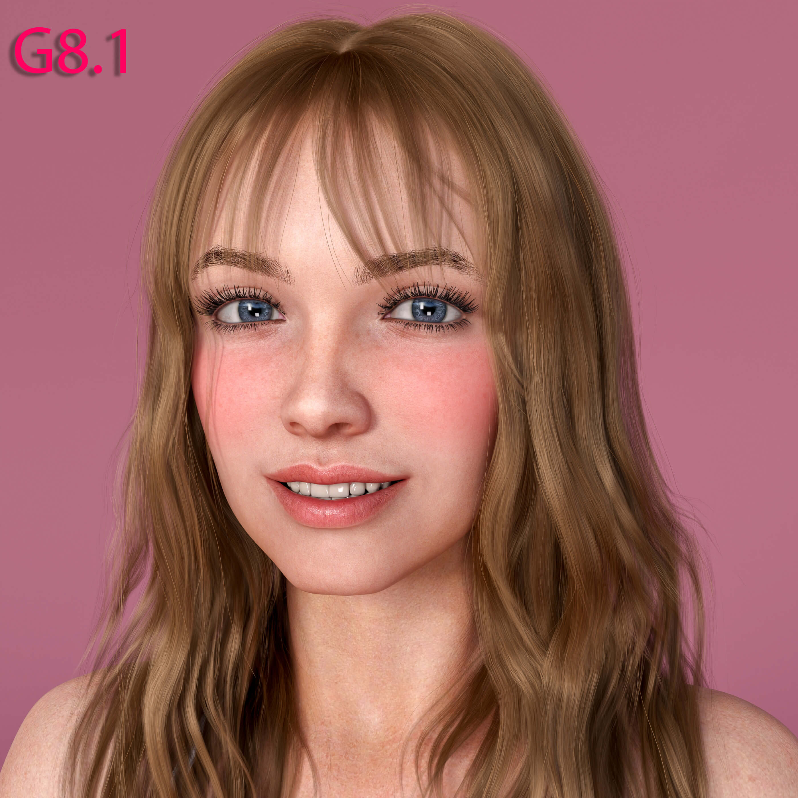 Kk Hanna Character for Genesis 8, 8.1 Female - Daz Content by melovephoto