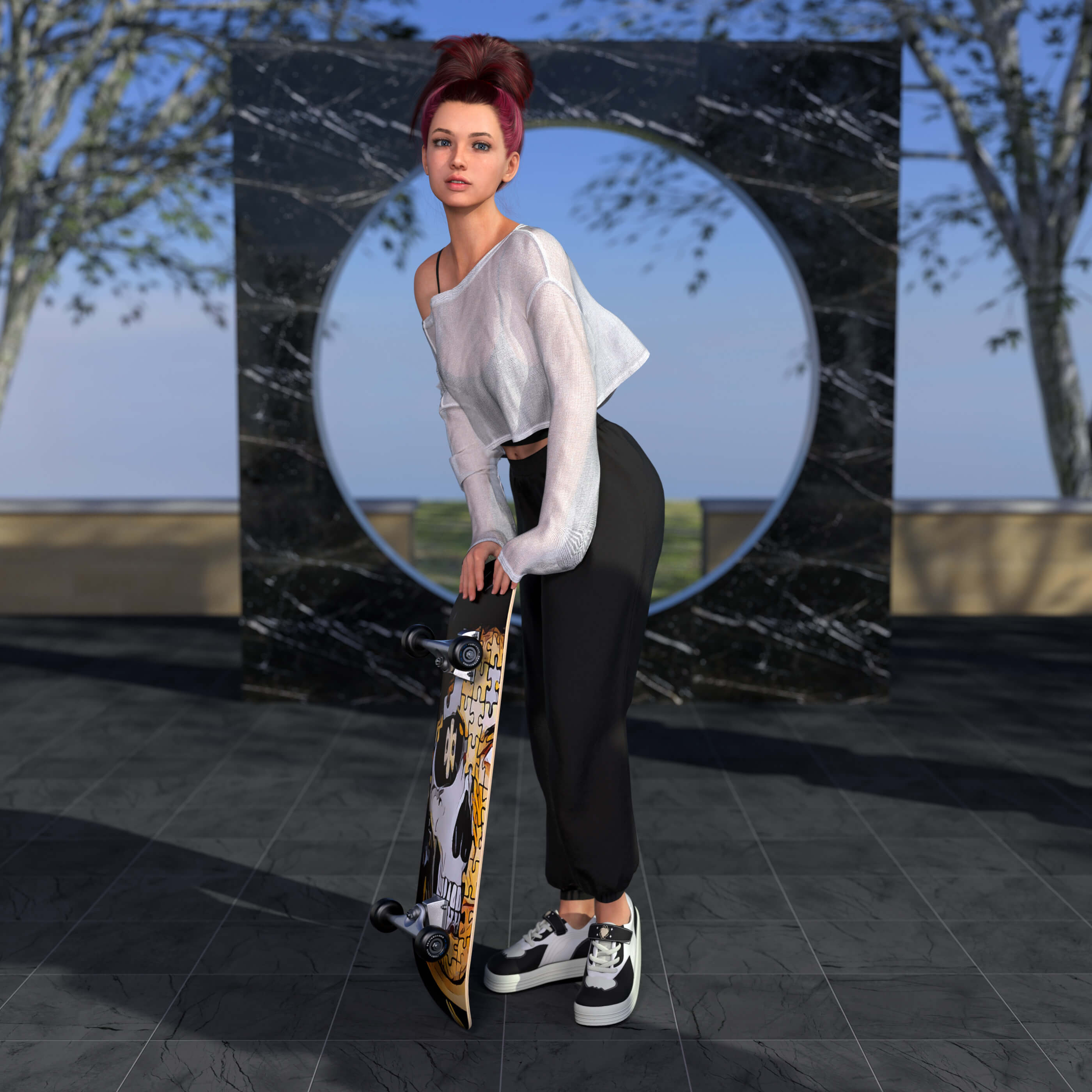 Kk Hanna Character for Genesis 8, 8.1 Female - Daz Content by melovephoto