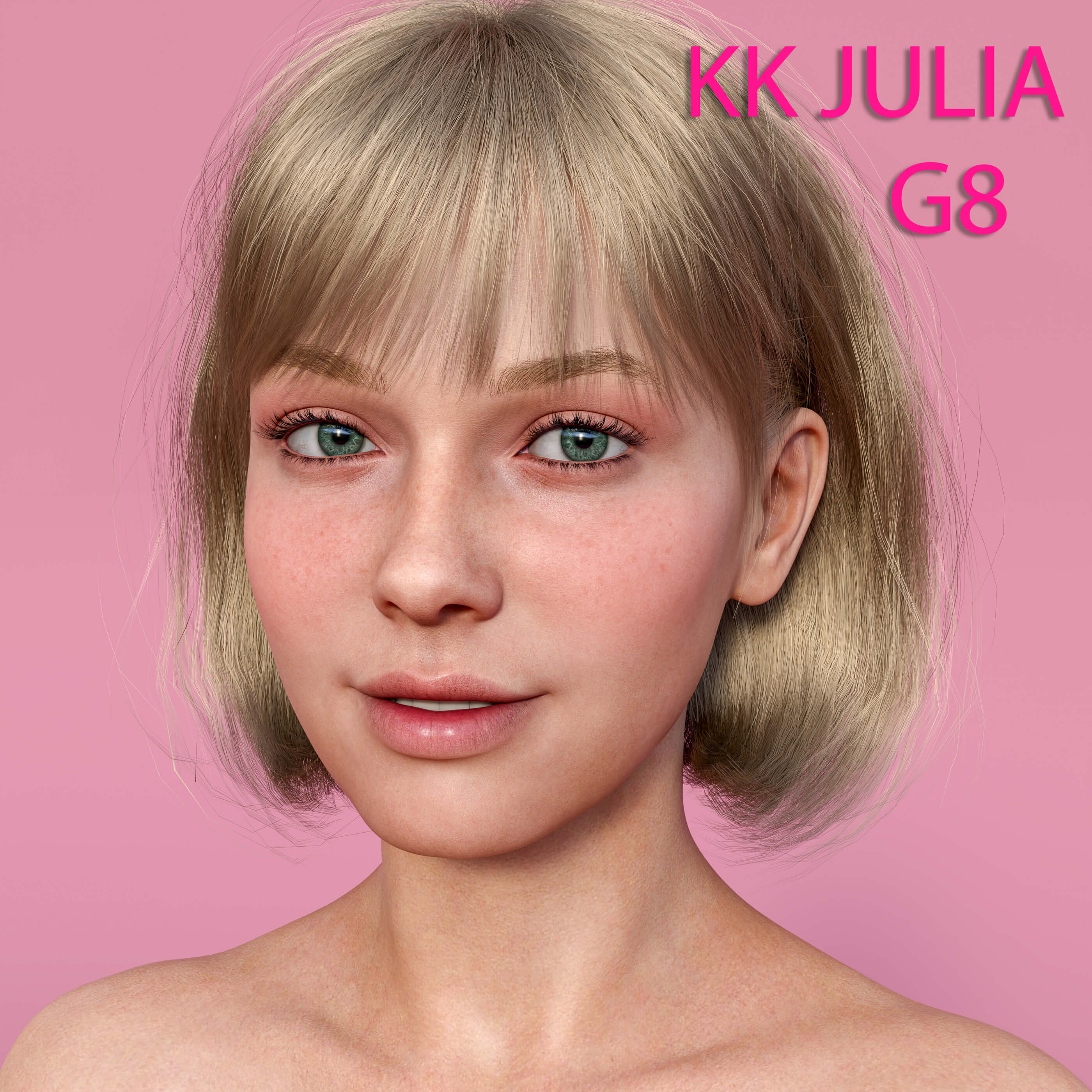 Kk Julia Character for Genesis 8,8.1 Female - Daz Content by melovephoto