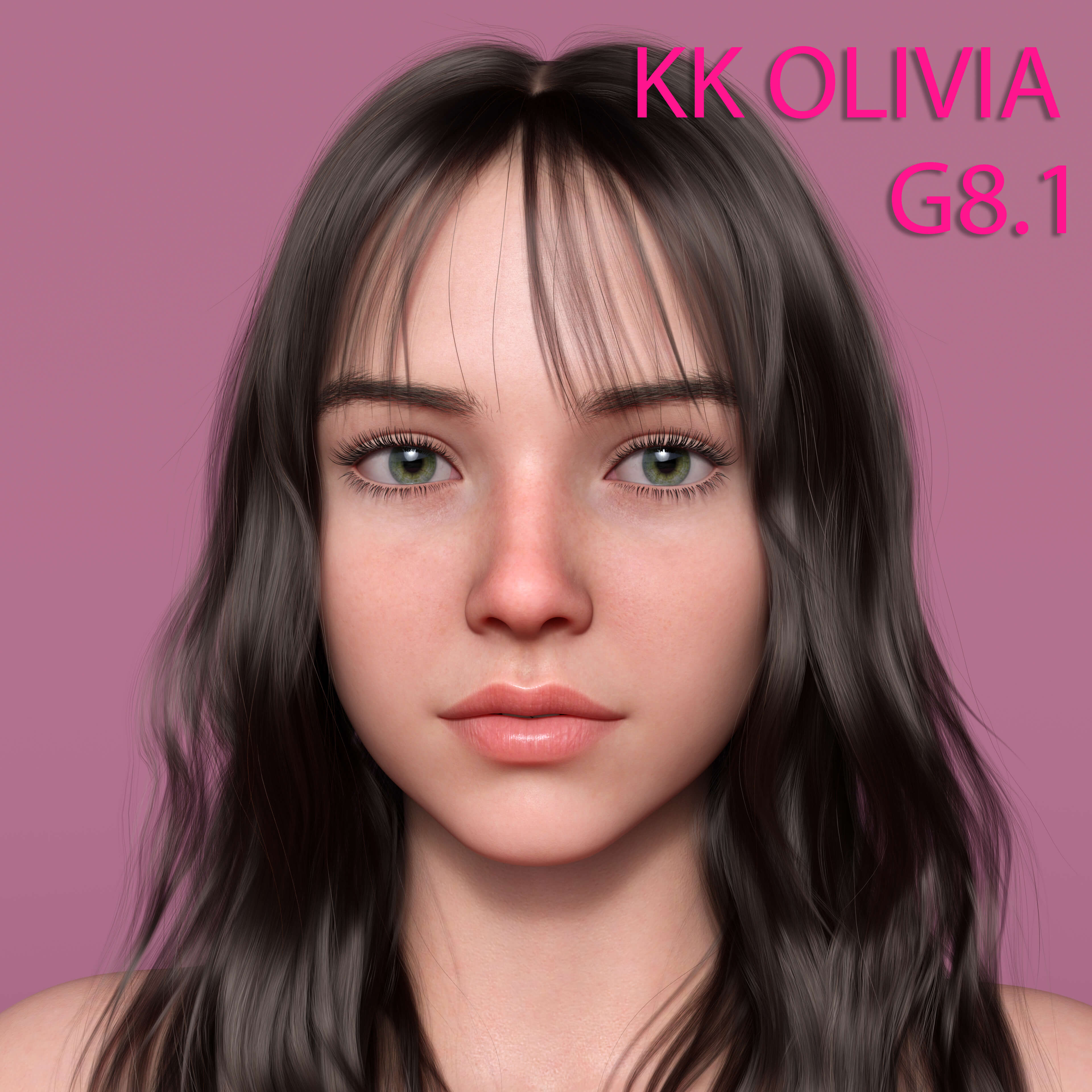 Kk Olivia Character for Genesis 8,8.1 Female - Daz Content by melovephoto