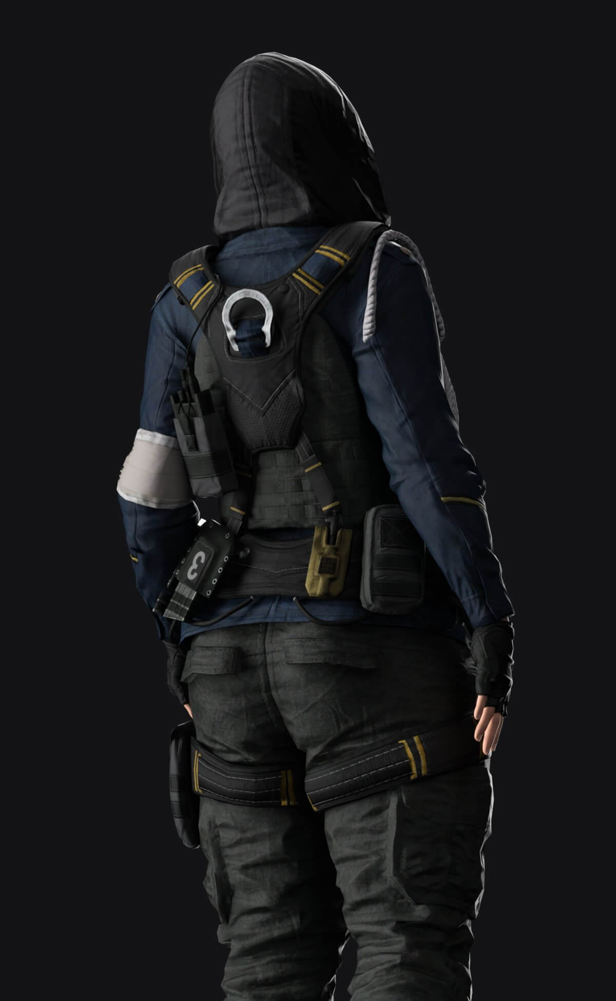 R6S Hibana For Genesis 8 and 8.1 Female - Daz Content by merade