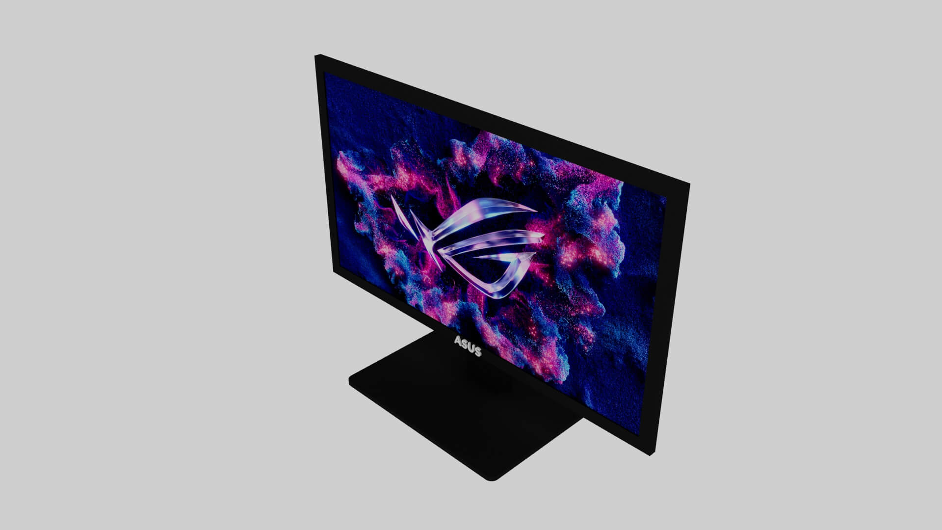 ASUS Rog Monitor - 3D Model by MerajFathi