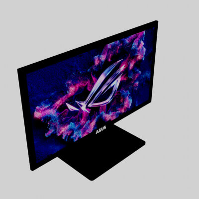 ASUS Rog Monitor - 3D Model by MerajFathi