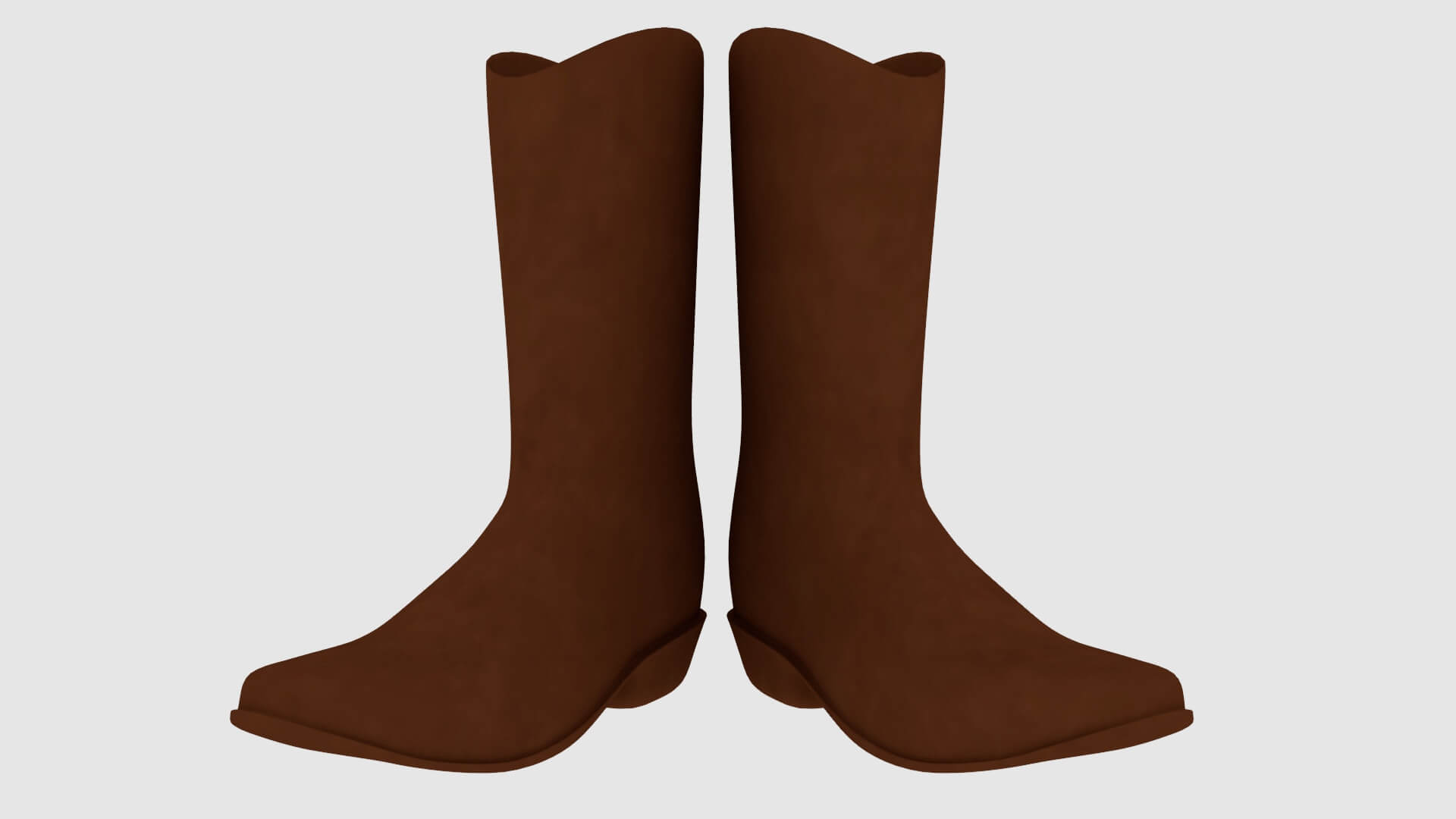 Cowboy Boots - 3D Model by MerajFathi