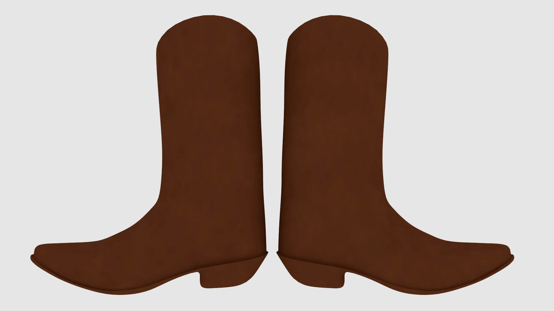 Cowboy Boots - 3D Model by MerajFathi