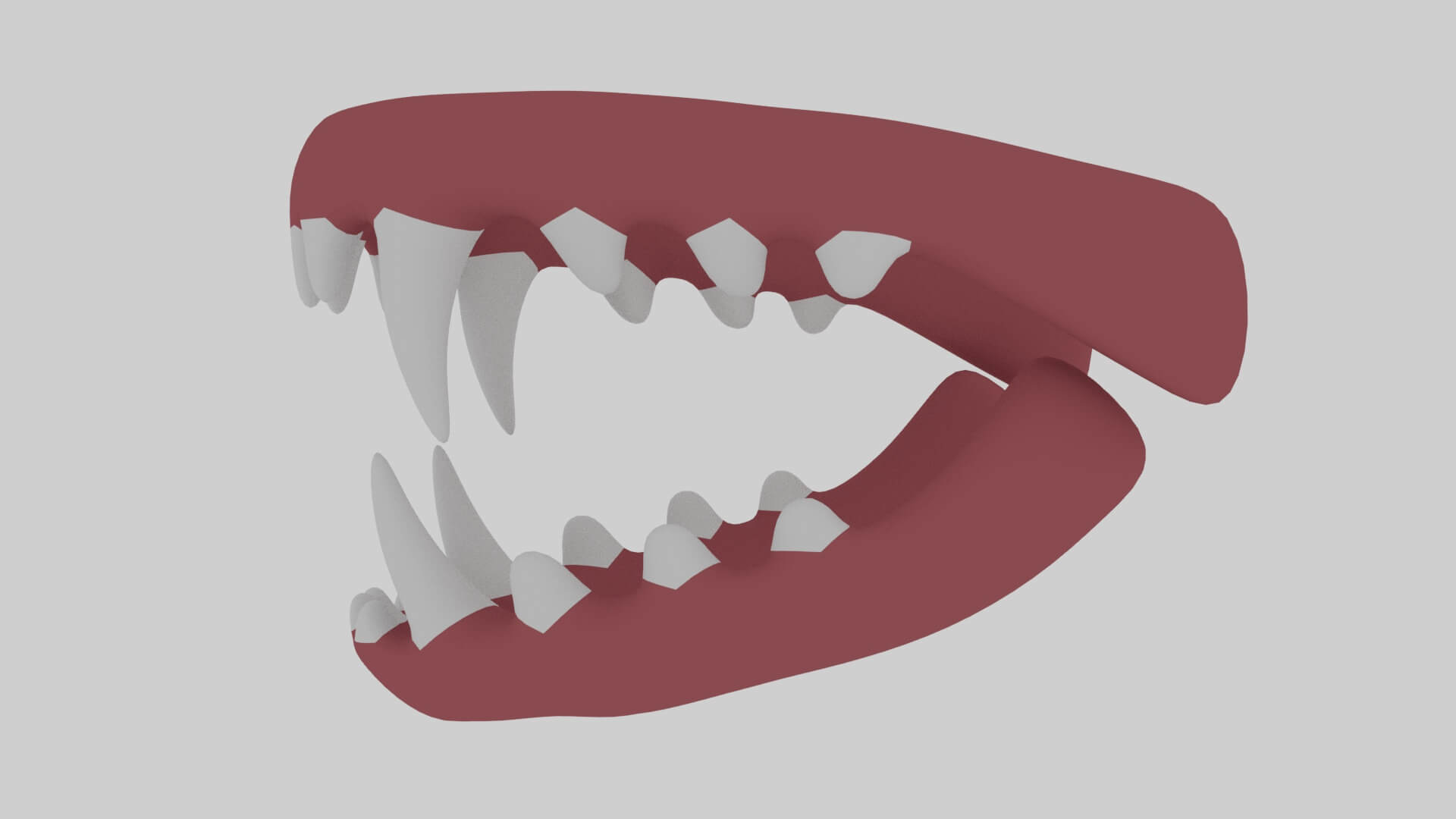 Dinosaur Teeth - 3D Model by MerajFathi