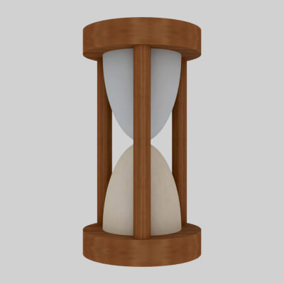 Sandglass Object - 3D Model by MerajFathi