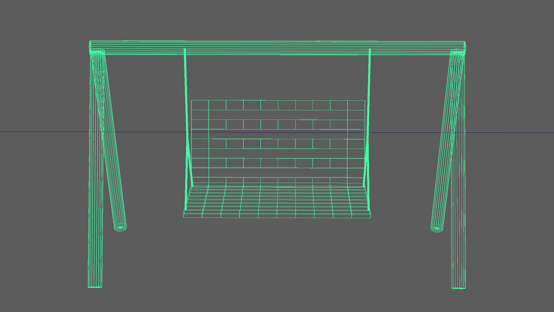 Swing 3D Model by MerajFathi