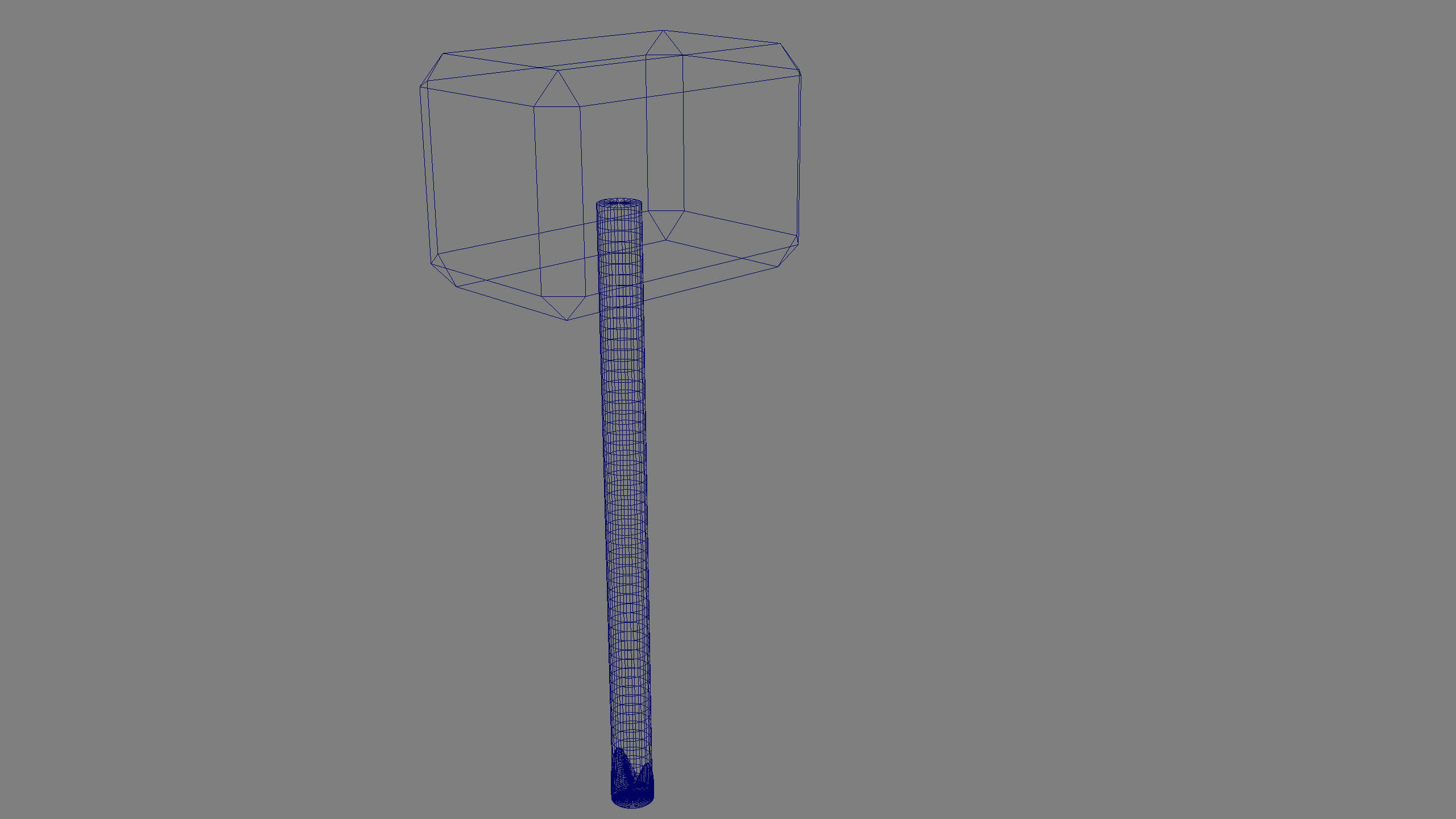 Thor Hammer 3D Model by MerajFathi