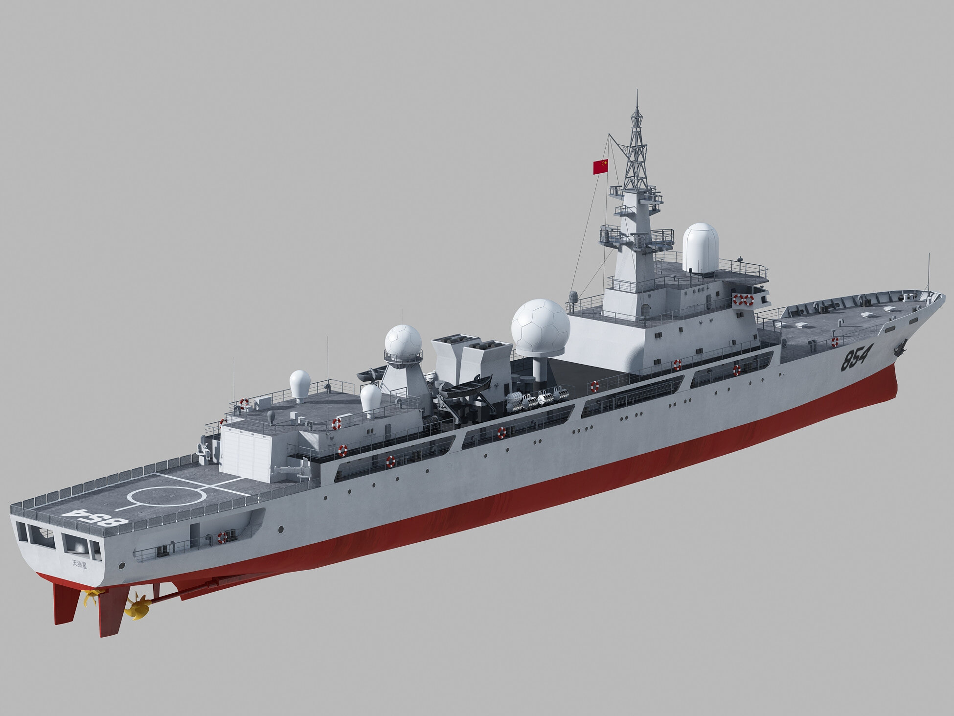 AGI-854 Tianlangxing Sirius 3D Model by Mermodels