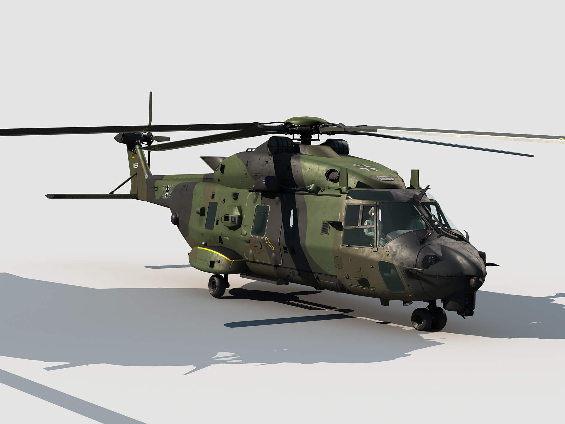 Airbus NH-90 Tth 3D Model by Mermodels
