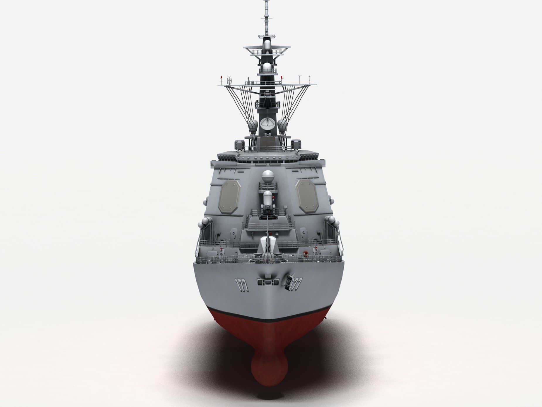 Atago Class Destroyer - 3D Model by Mermodels