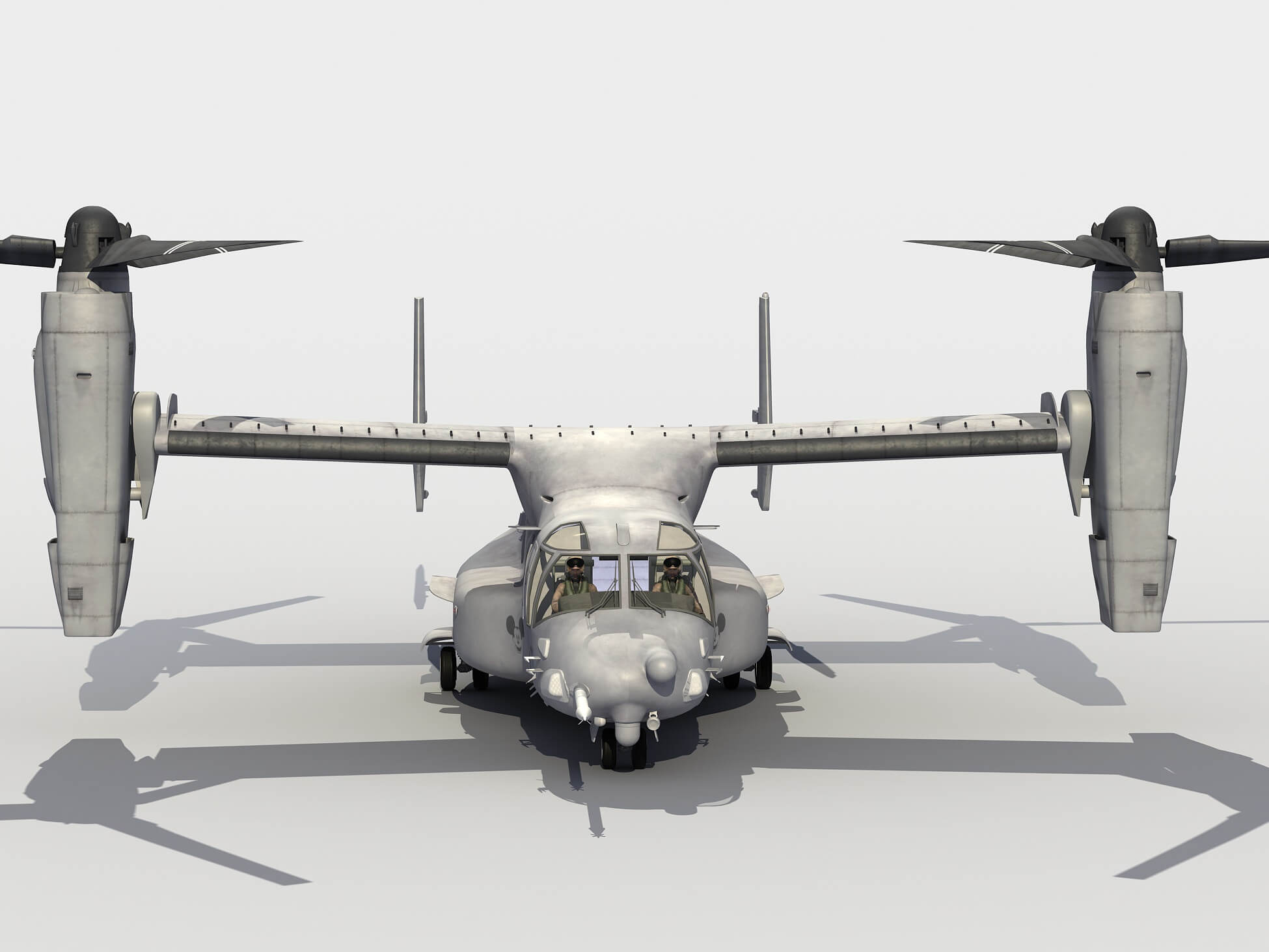 Bell Boeing V-22 Osprey 3D Model by Mermodels