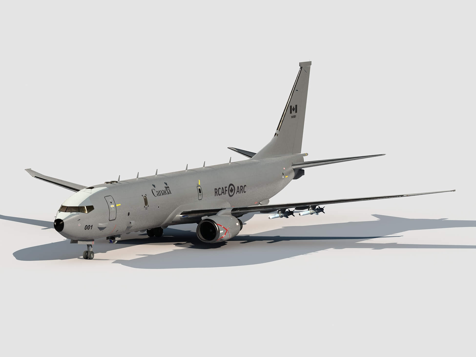 Boeing P-8 Poseidon 3D Model by Mermodels