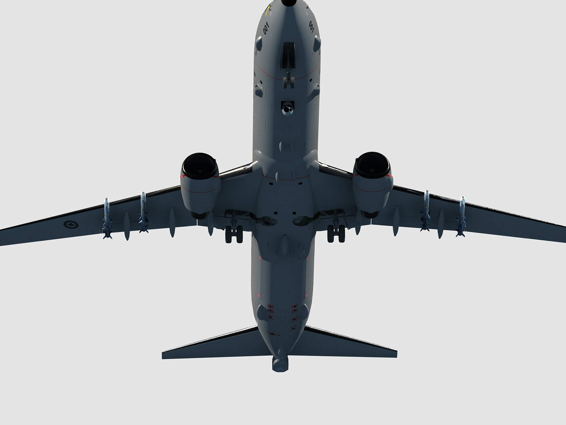 Boeing P-8 Poseidon 3D Model by Mermodels