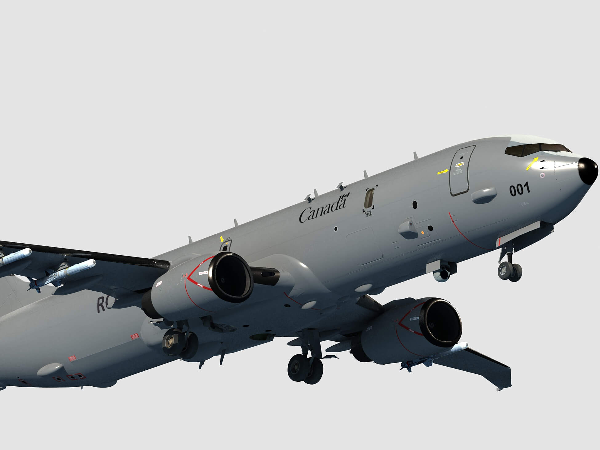 Boeing P-8 Poseidon 3D Model by Mermodels
