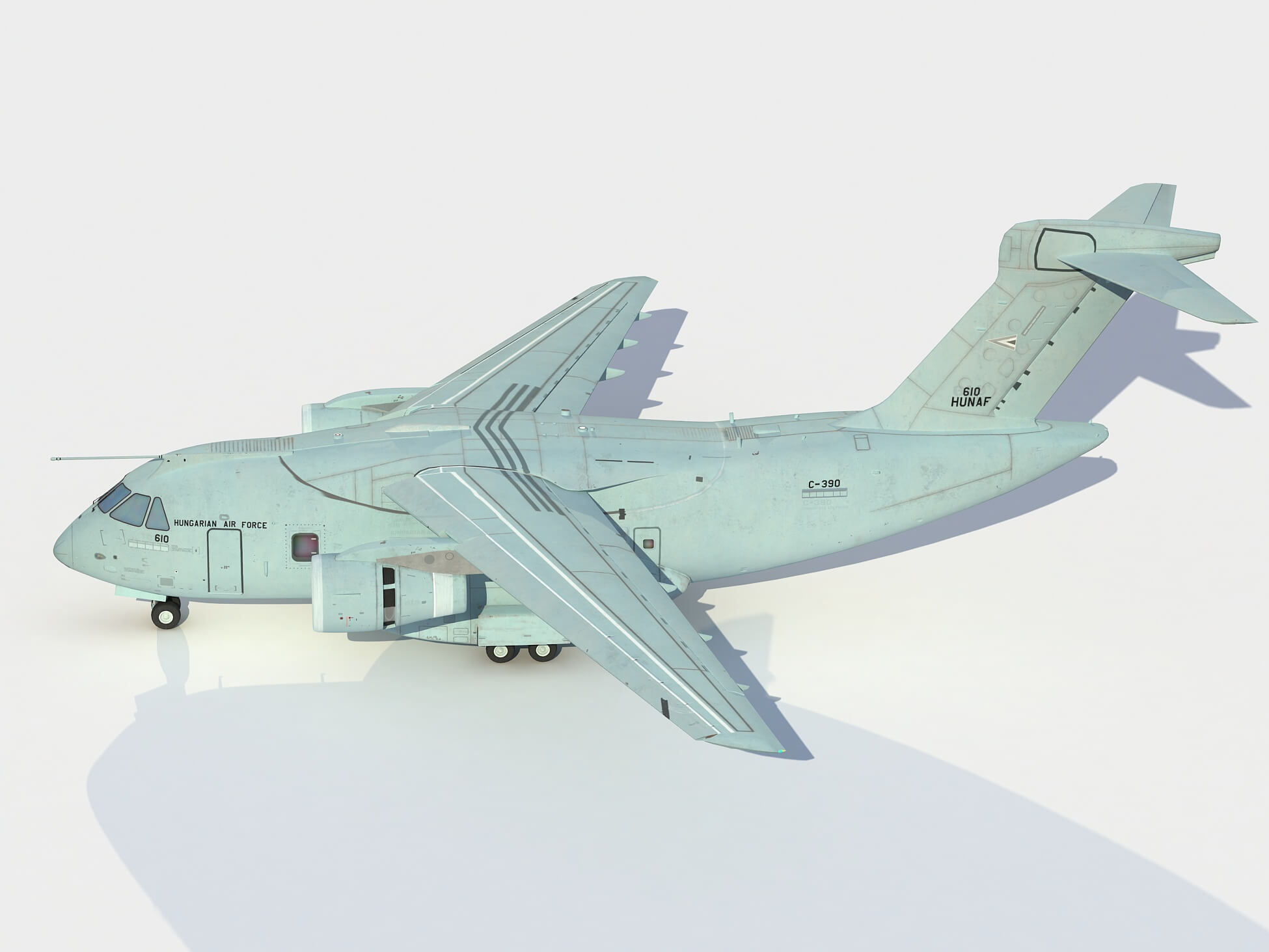 Embraer C-390 Millennium 3D Model by Mermodels