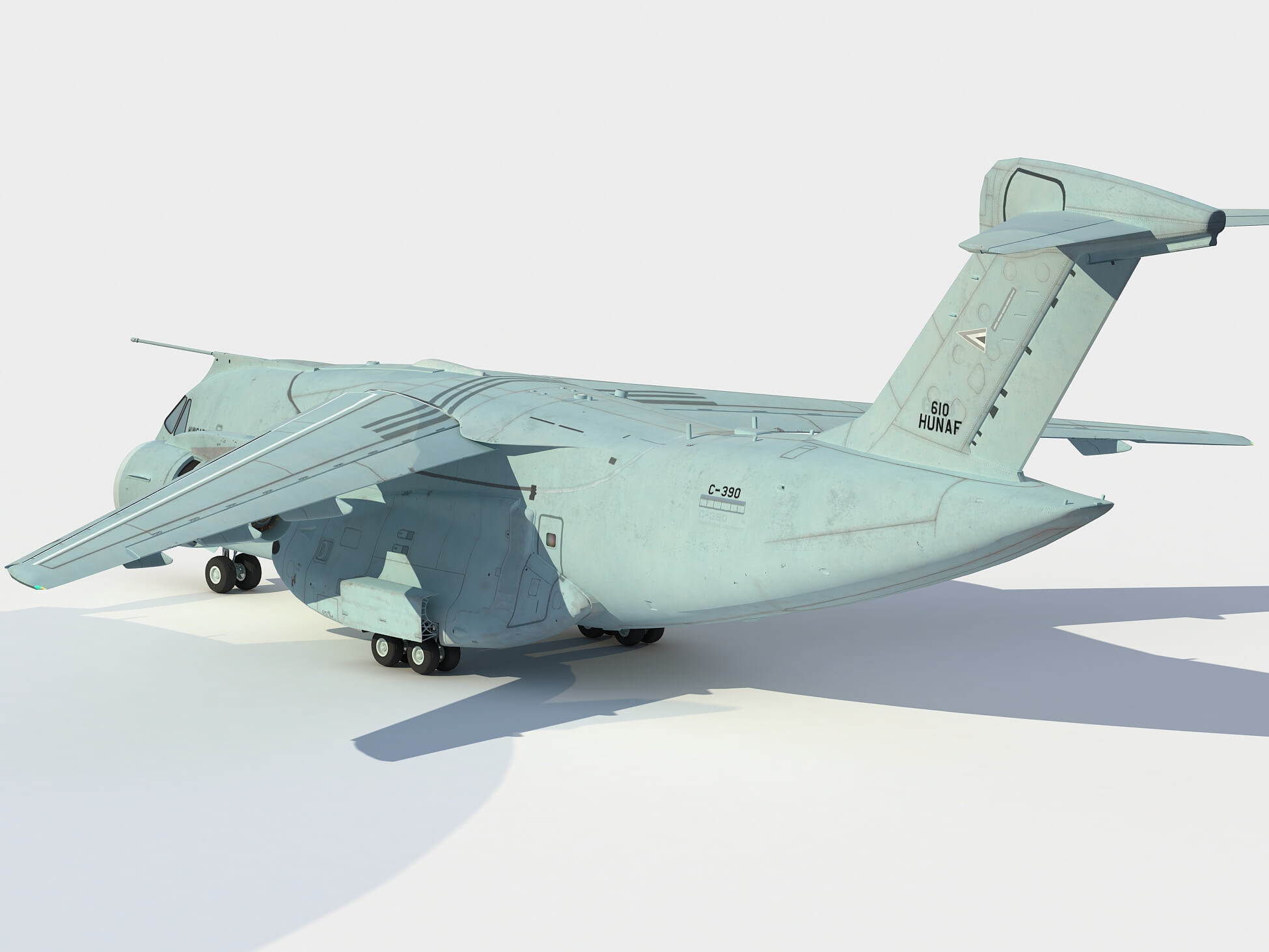 Embraer C-390 Millennium 3D Model by Mermodels