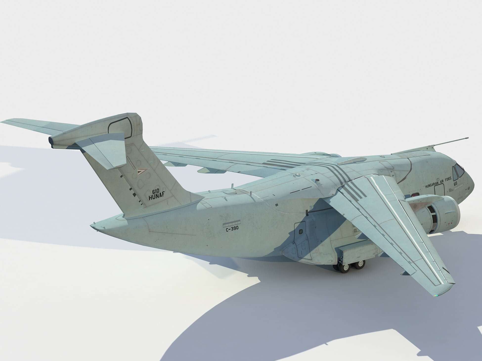 Embraer C-390 Millennium 3D Model by Mermodels
