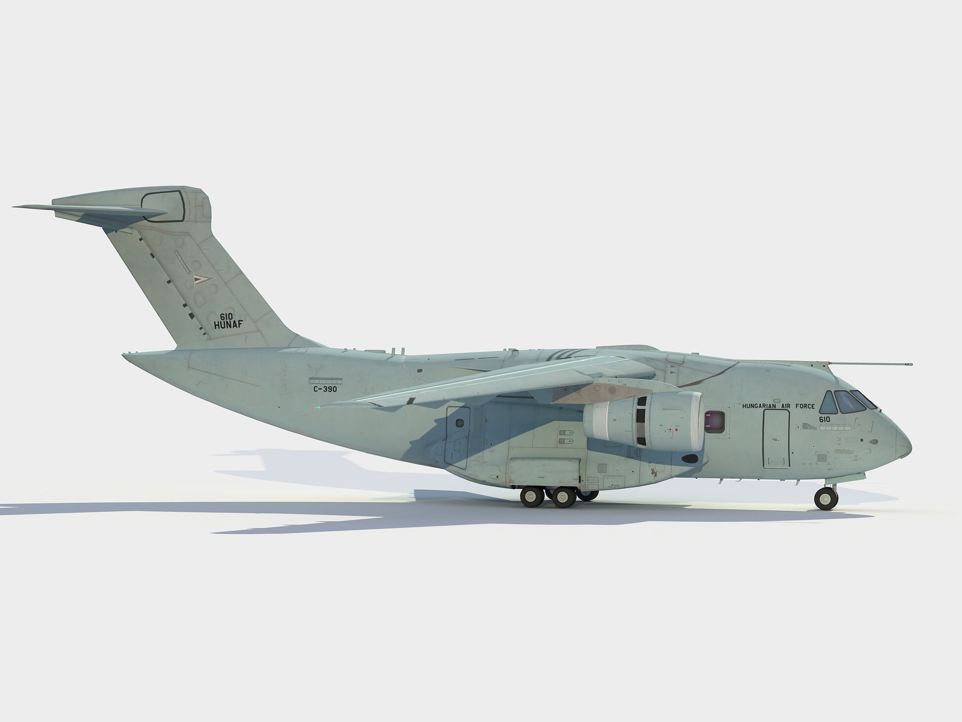 Embraer C-390 Millennium 3D Model by Mermodels