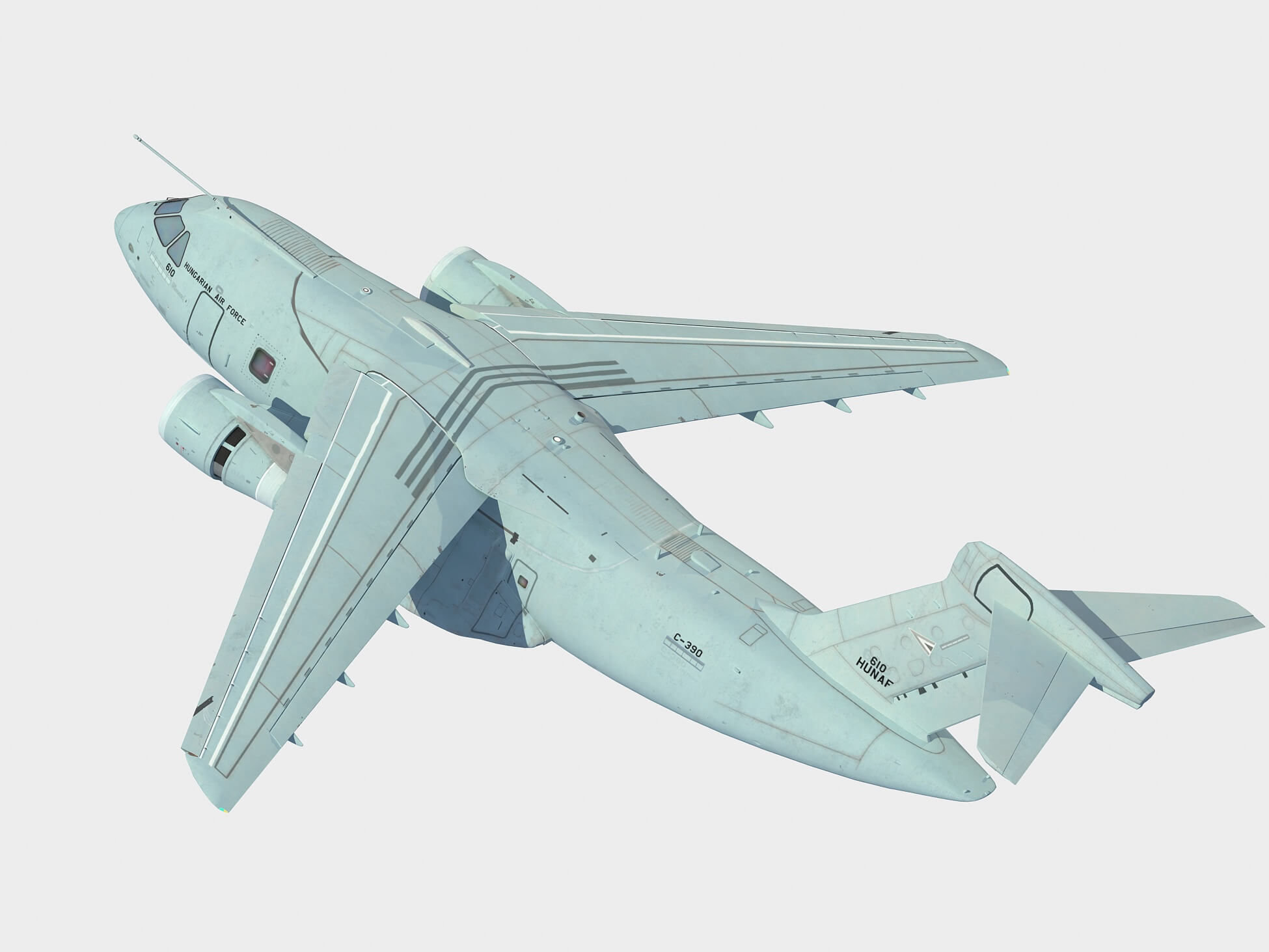 Embraer C-390 Millennium 3D Model by Mermodels