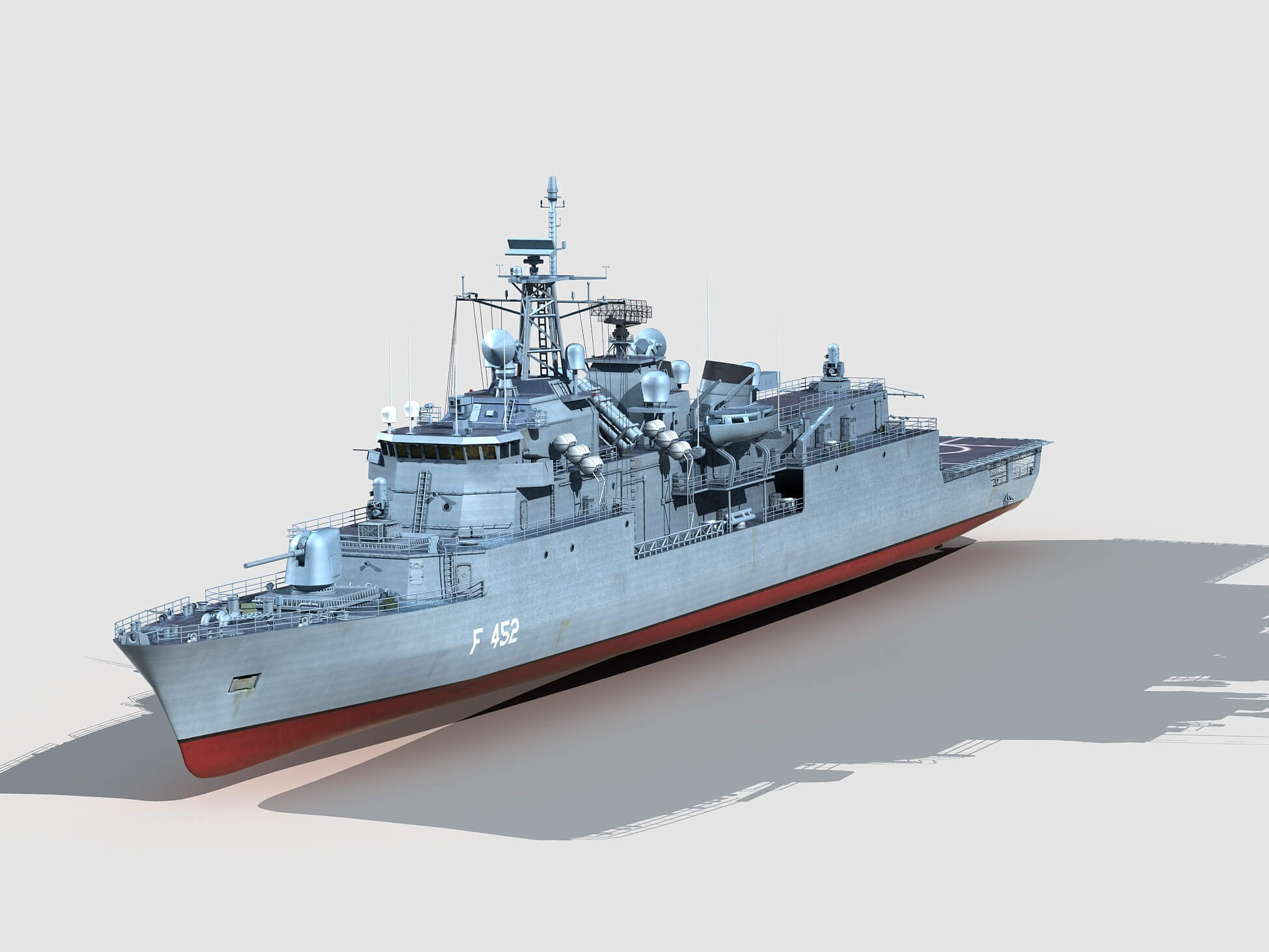 Hydra Class Frigate - 3D Model by Mermodels