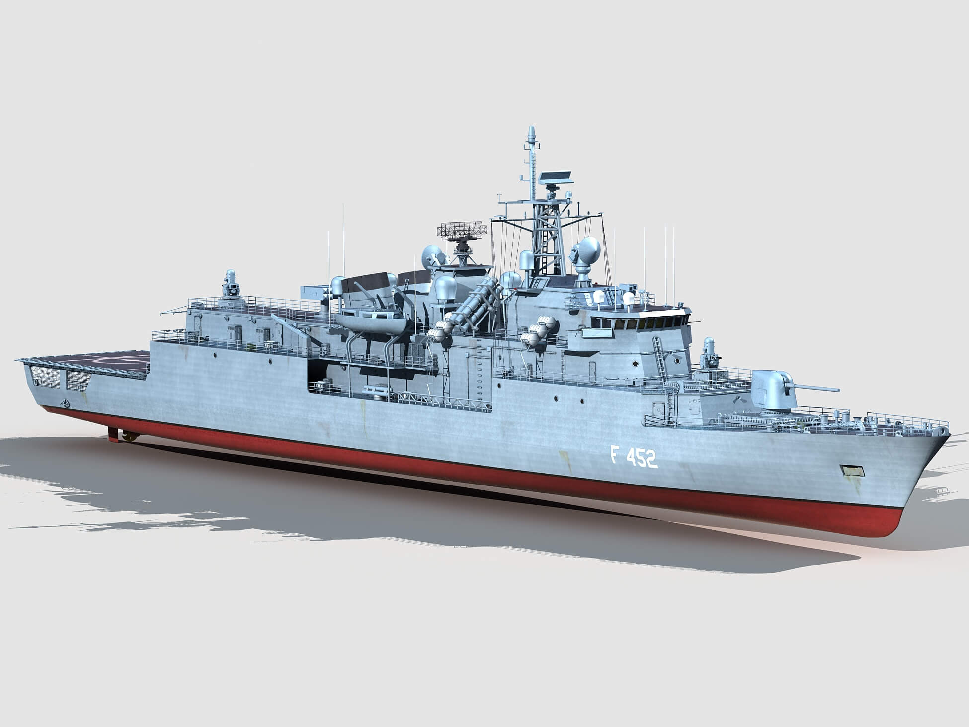 Hydra Class Frigate - 3D Model by Mermodels