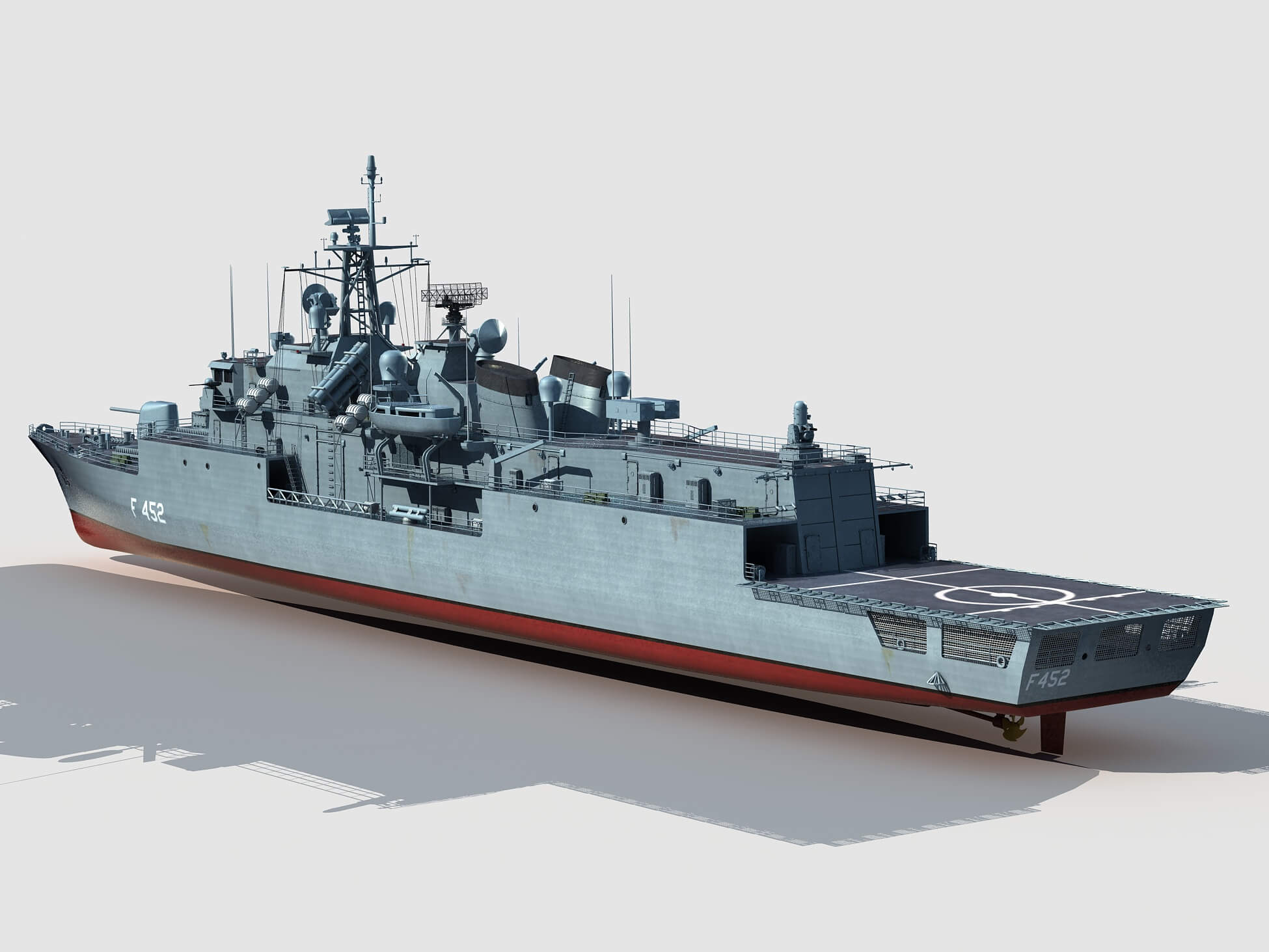 Hydra Class Frigate - 3D Model by Mermodels