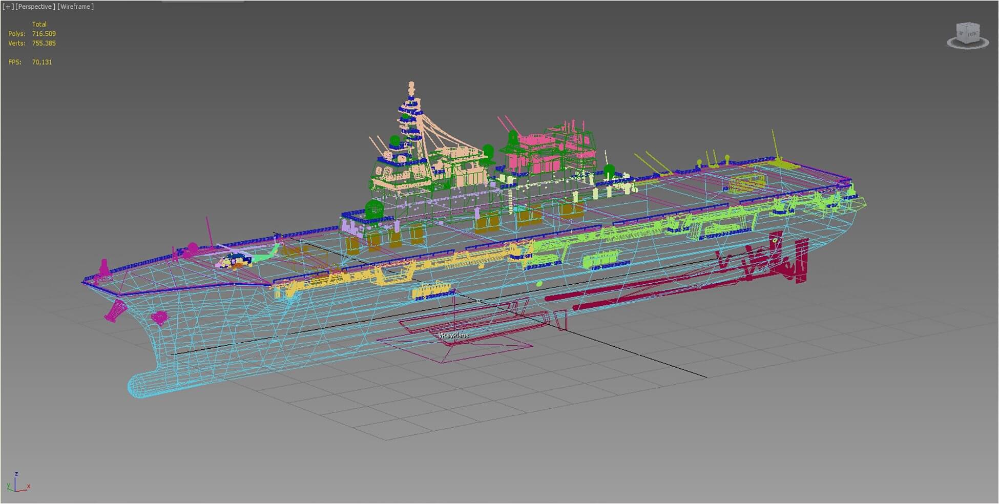 Ise DDH-182 3D Model by Mermodels
