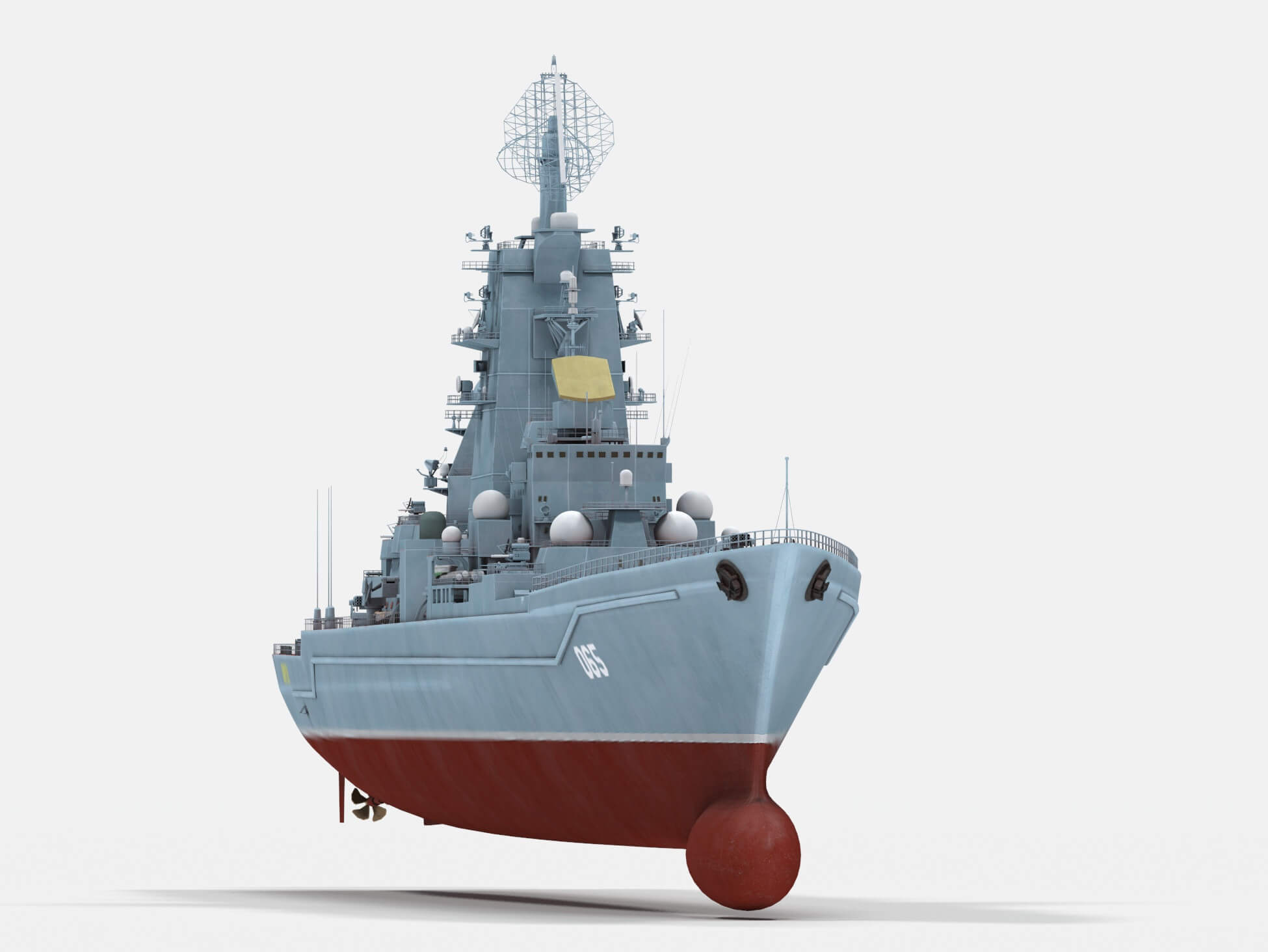 Kirov-Class Battlecruiser 3D Model by Mermodels