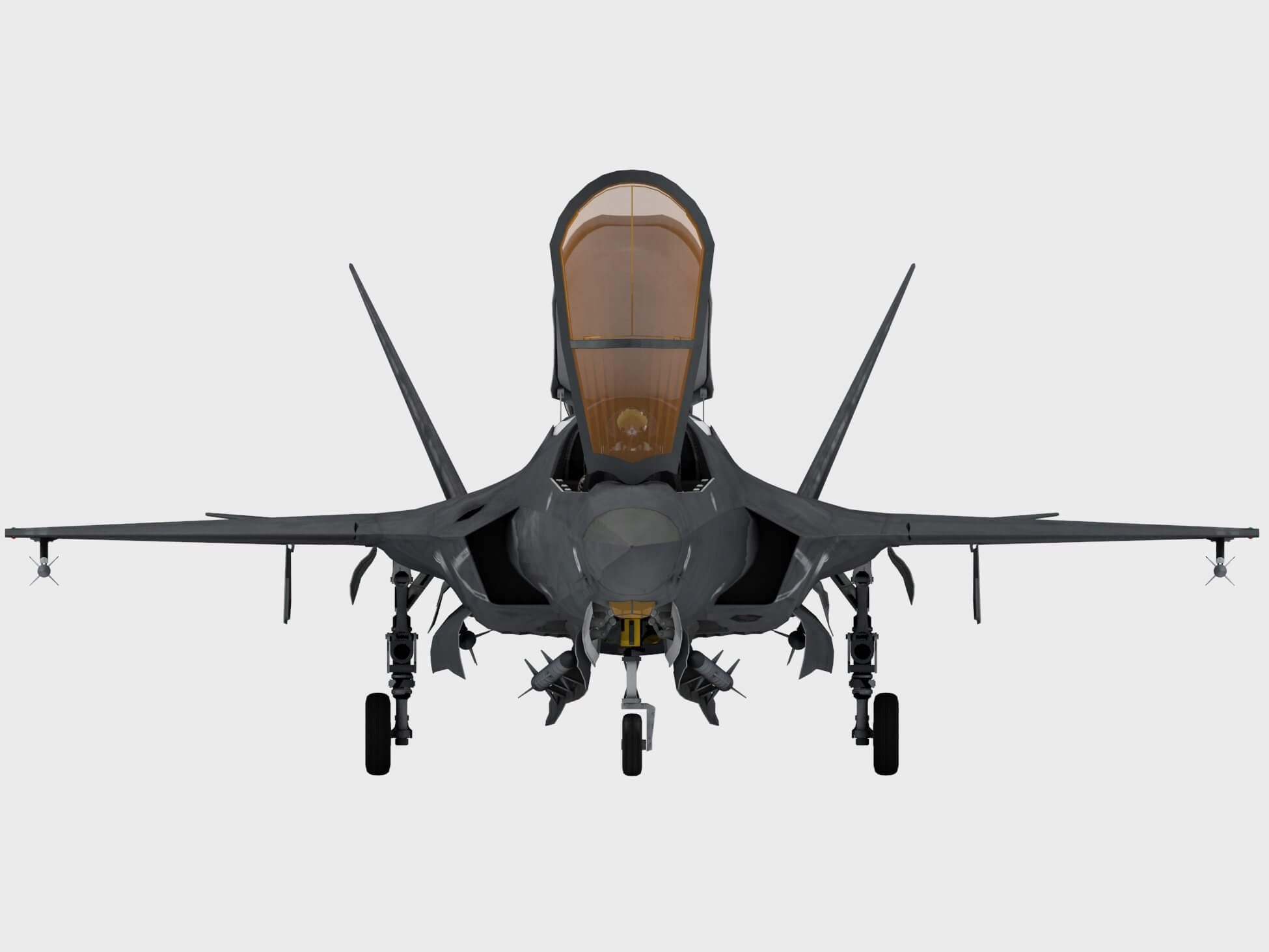 Lockheed F-35 B Italian Decals 3D Model by Mermodels