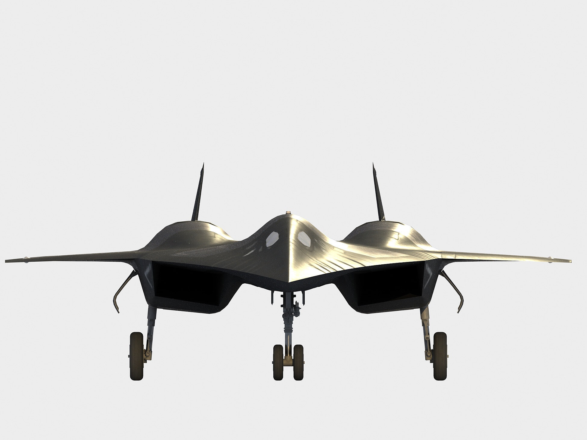 Lockheed Martin SR-72 Dark Star 3D Model by Mermodels