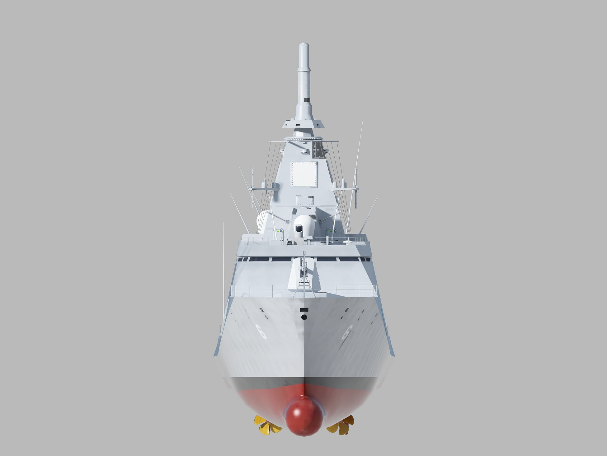 Mogami Class Frigate - 3D Model by Mermodels