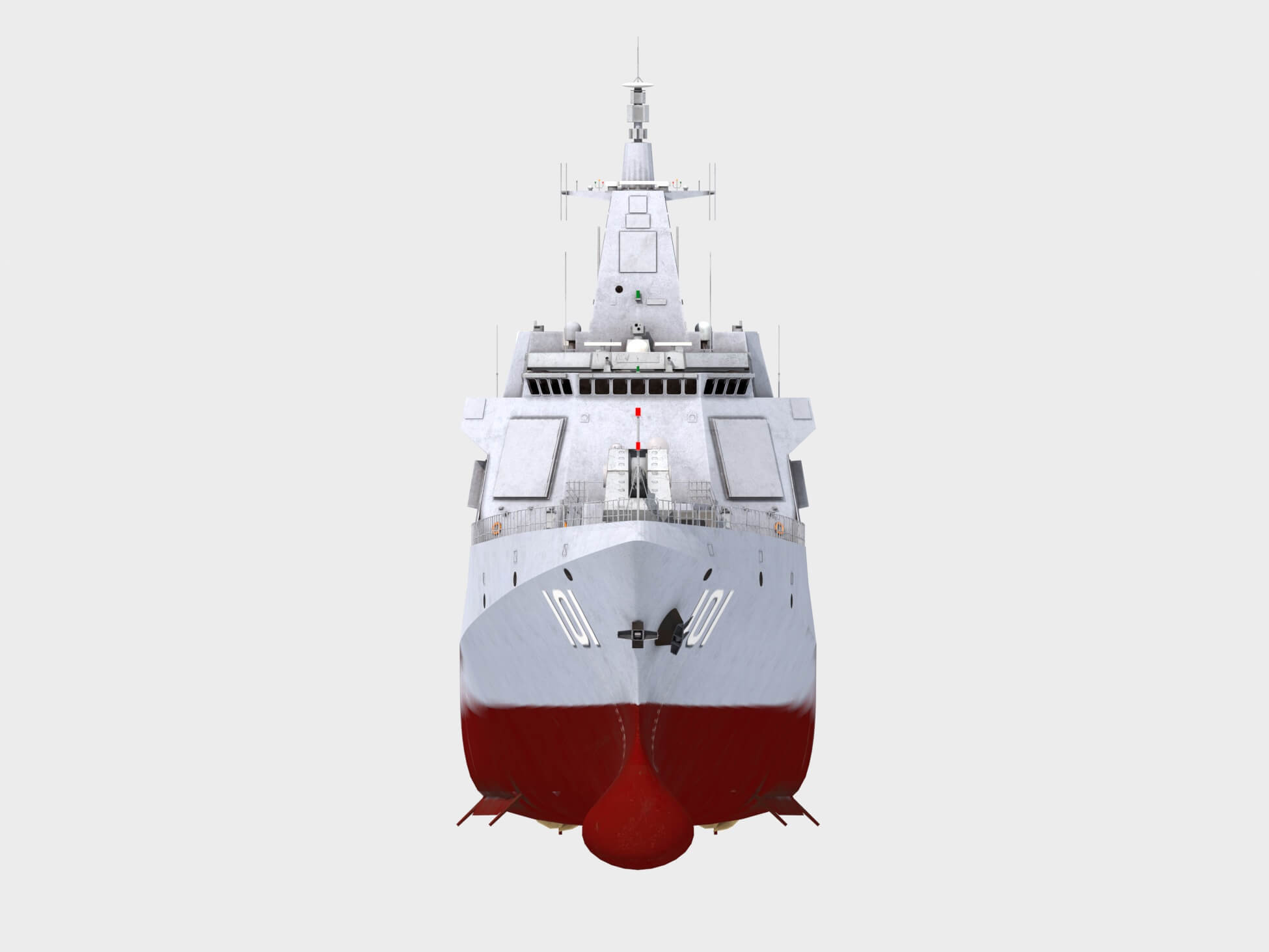 Nanchang (101) Type 055 Renhai Class Destroyer - 3D Model by Mermodels